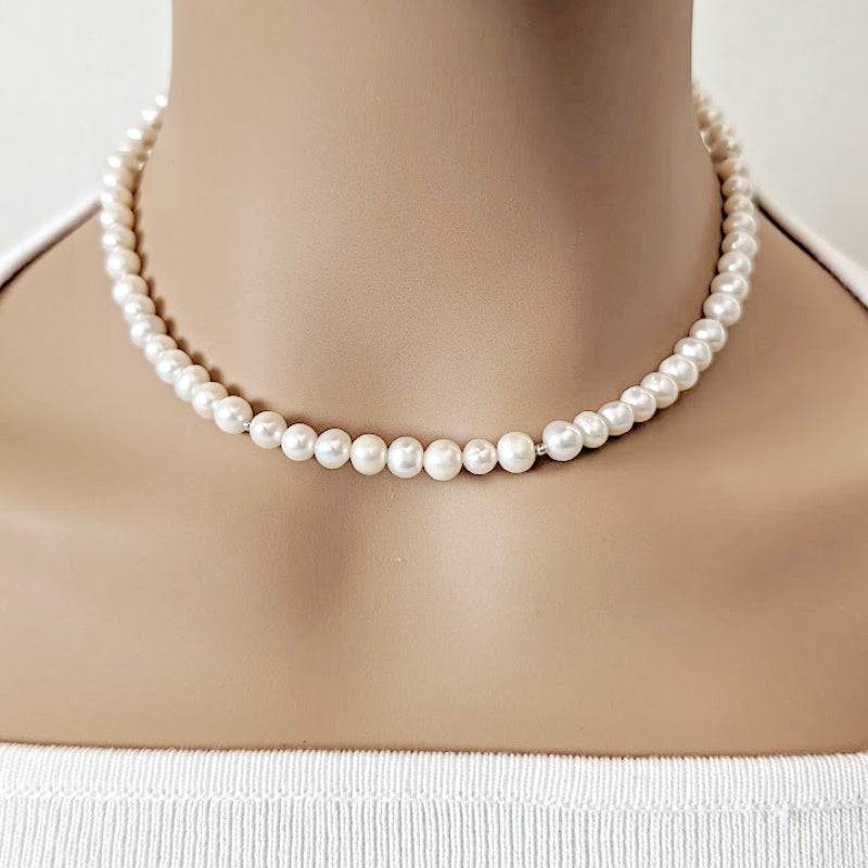 Freshwater Pearl Necklaces | CHOMEL Singapore