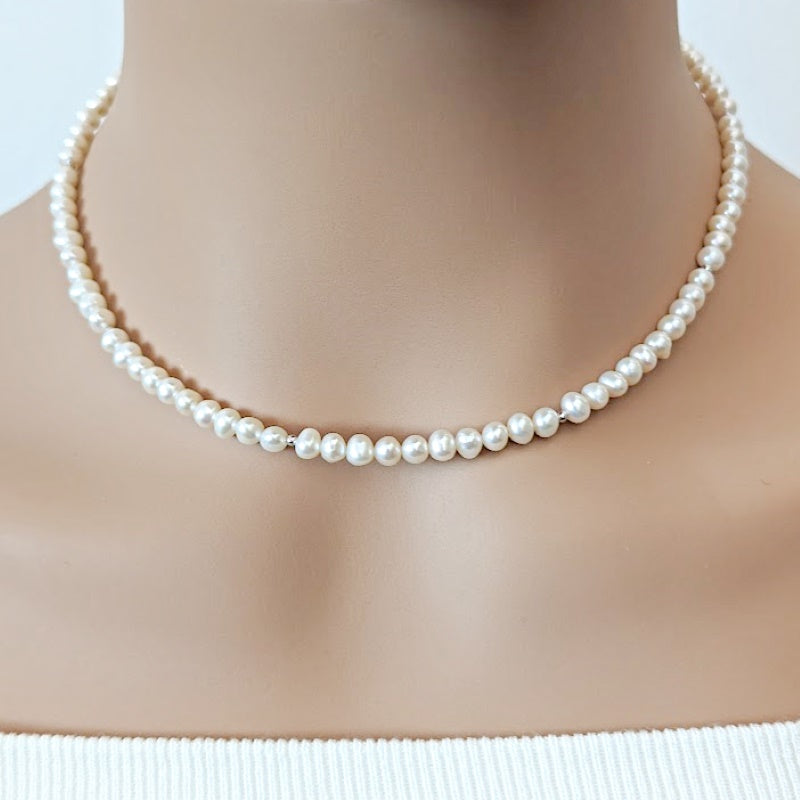 Freshwater Pearl Necklaces | CHOMEL Singapore