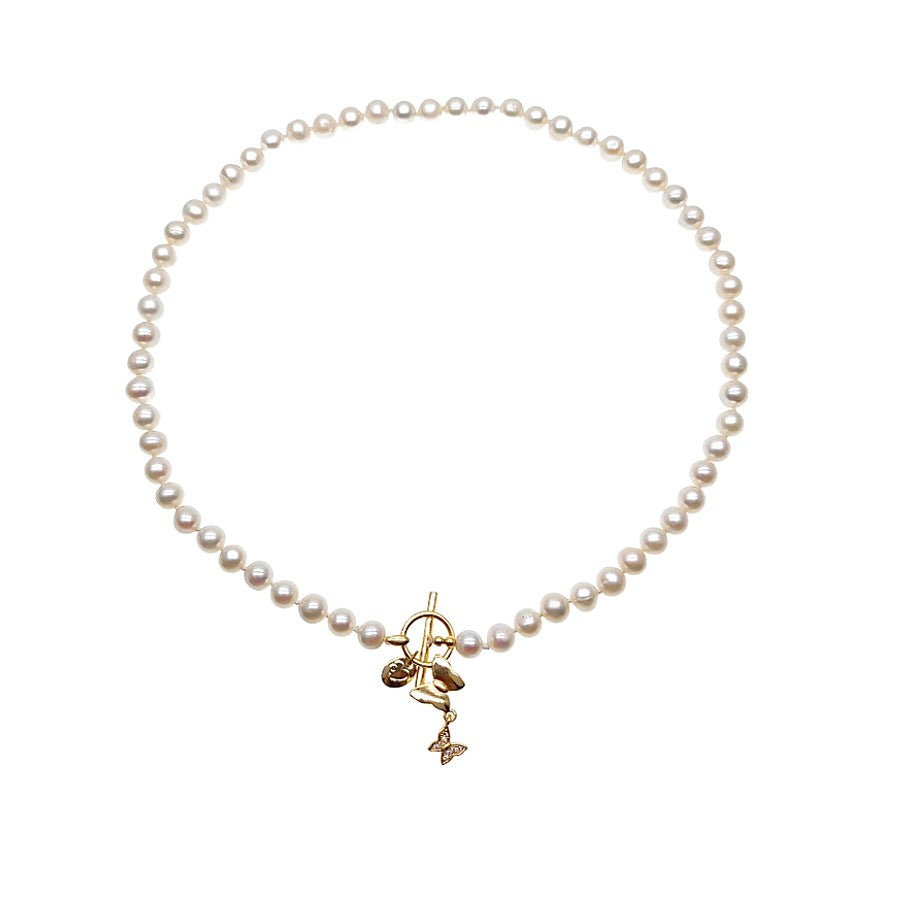 Freshwater Pearl 17" Necklace – CHOMEL