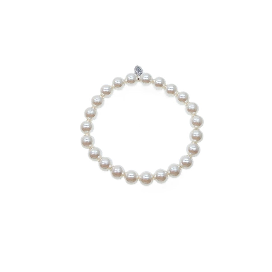 Simulated Pearl Elastic Bracelet – CHOMEL